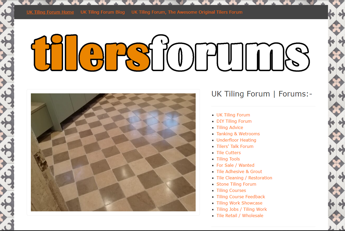 UK Tiling Forum for UK Tiling Advice | Tilers Forums